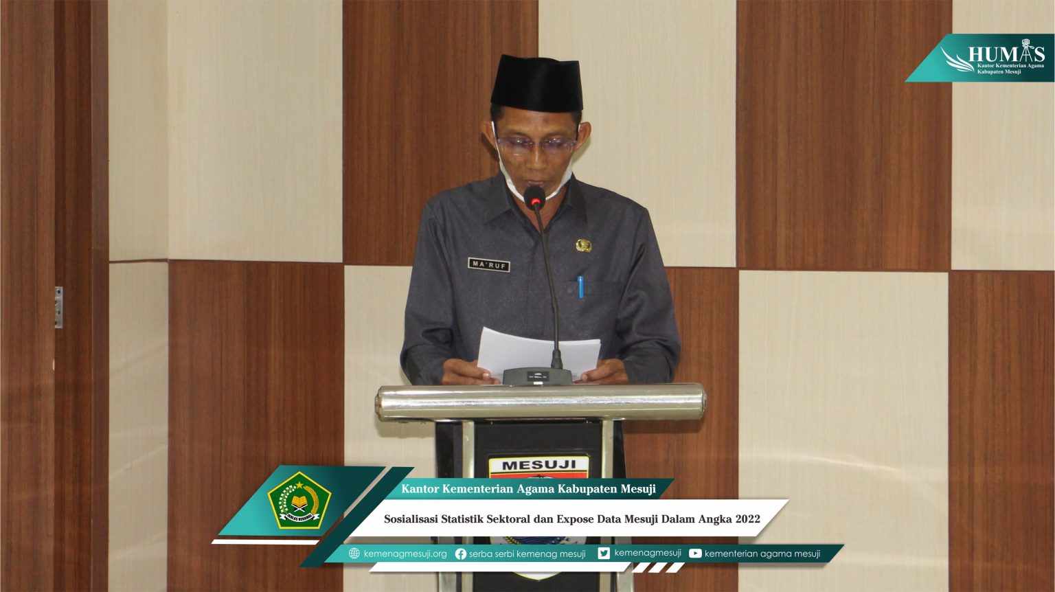 Pemda Kabupaten Mesuji Gelar Rapat Sosialisasi Statistik Sektoral dan ...