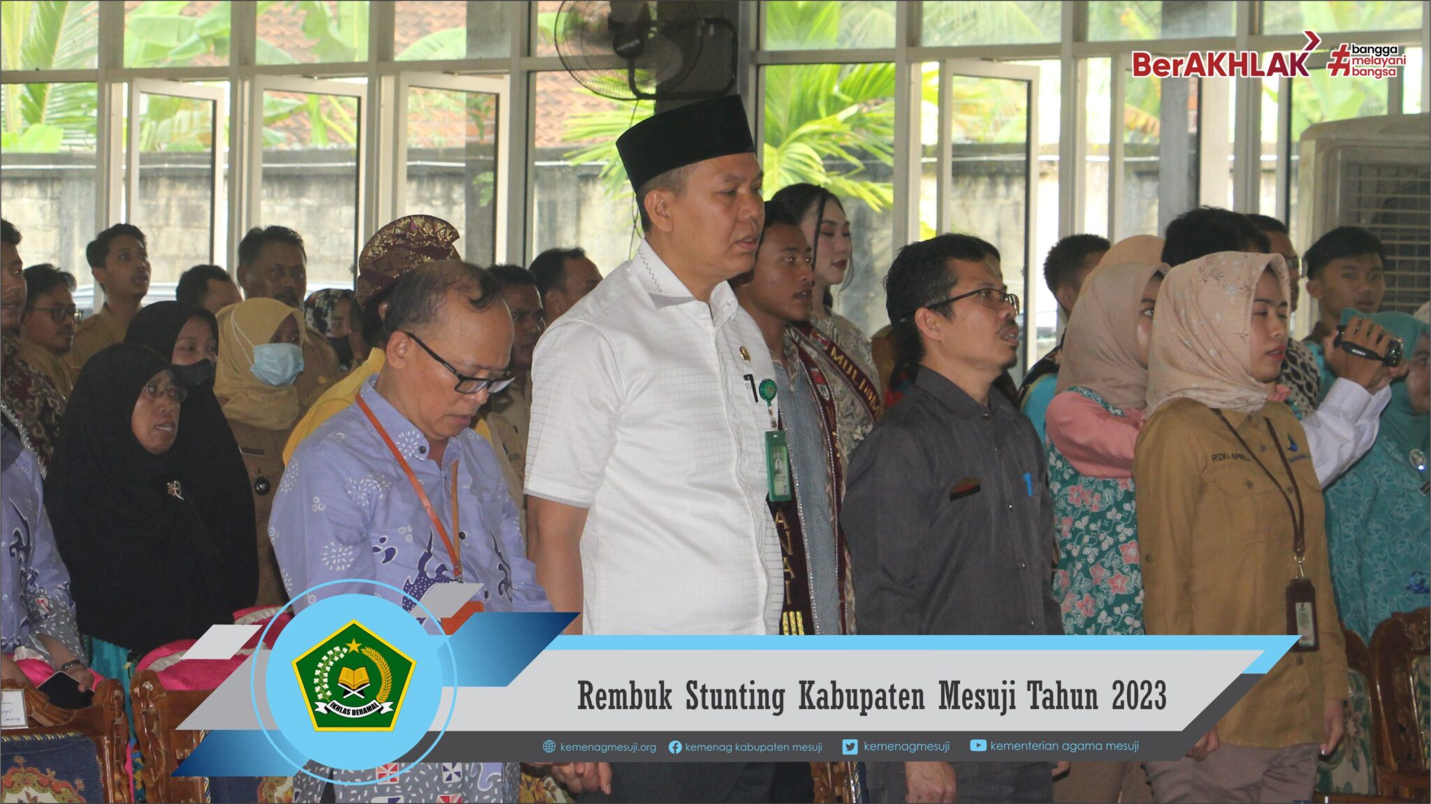 Aksi Percepatan Penurunan Stunting Kakankemenag Mesuji Hadiri Rembuk